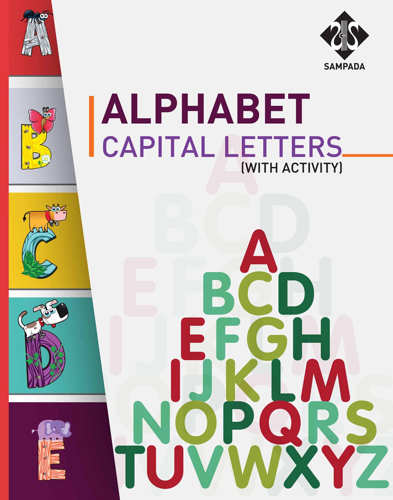 ALPHABET Capital Letters With Activity | Sampada Publications